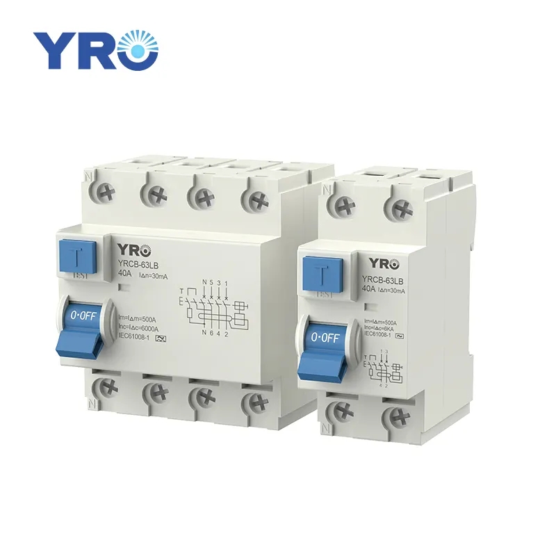 63A 4 Pole Earth Leakage Circuit Breaker Yrcb 63Lb | YRO